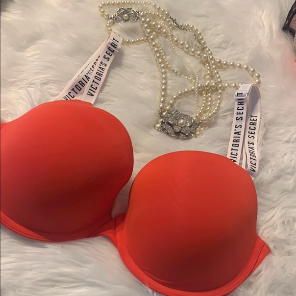 Victoria's Secret | Intimates & Sleepwear | Victorias Secret Red Pushup ...